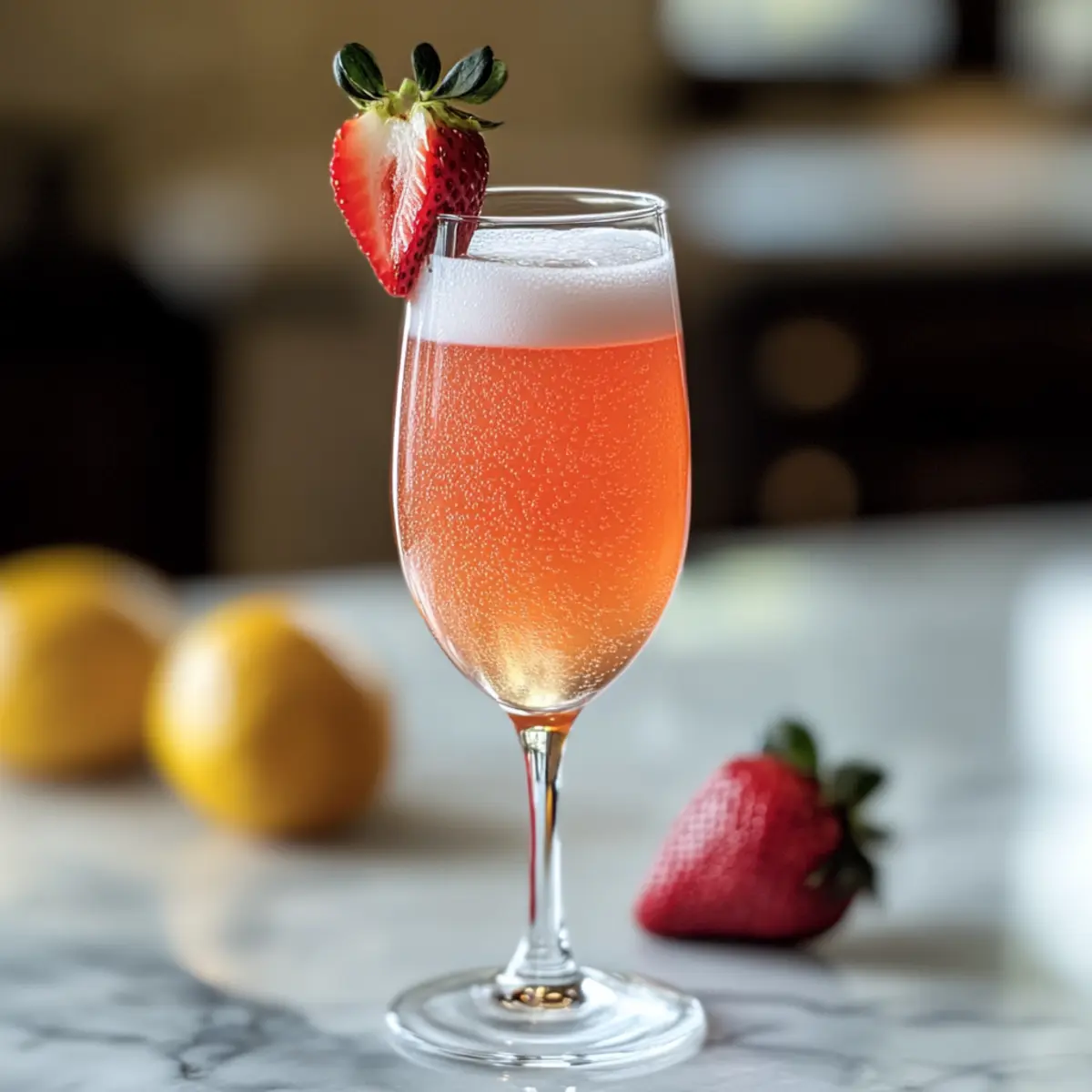 Delightful Strawberry Mimosas Mocktail for Every Celebration ...