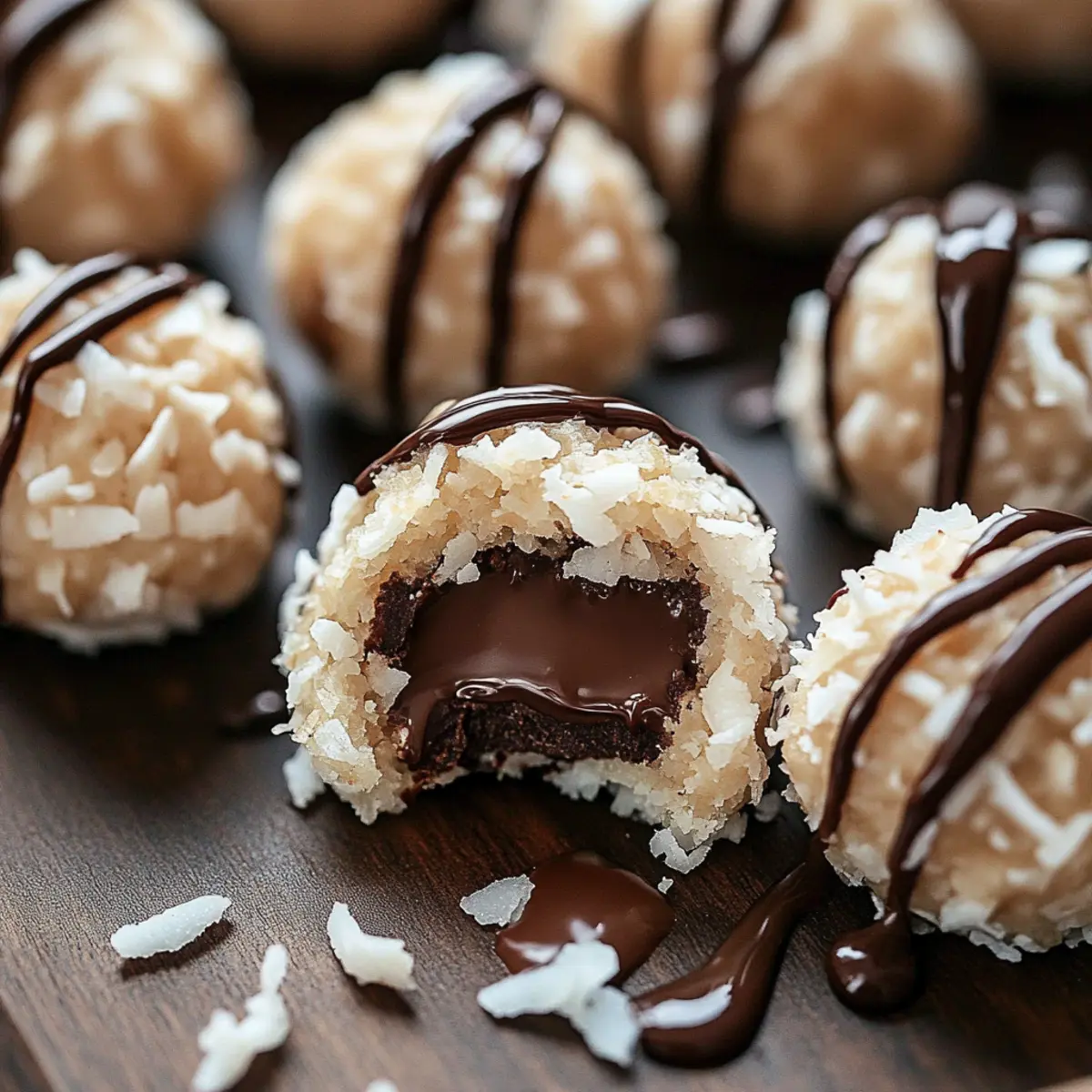 Irresistible Coconut Cookie Balls with a Secret Chocolate Center ...