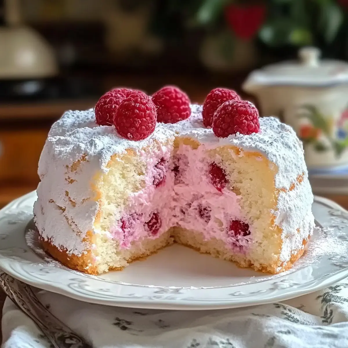 Delightfully Light Raspberry Angel Food Cake Recipe to Impress ...